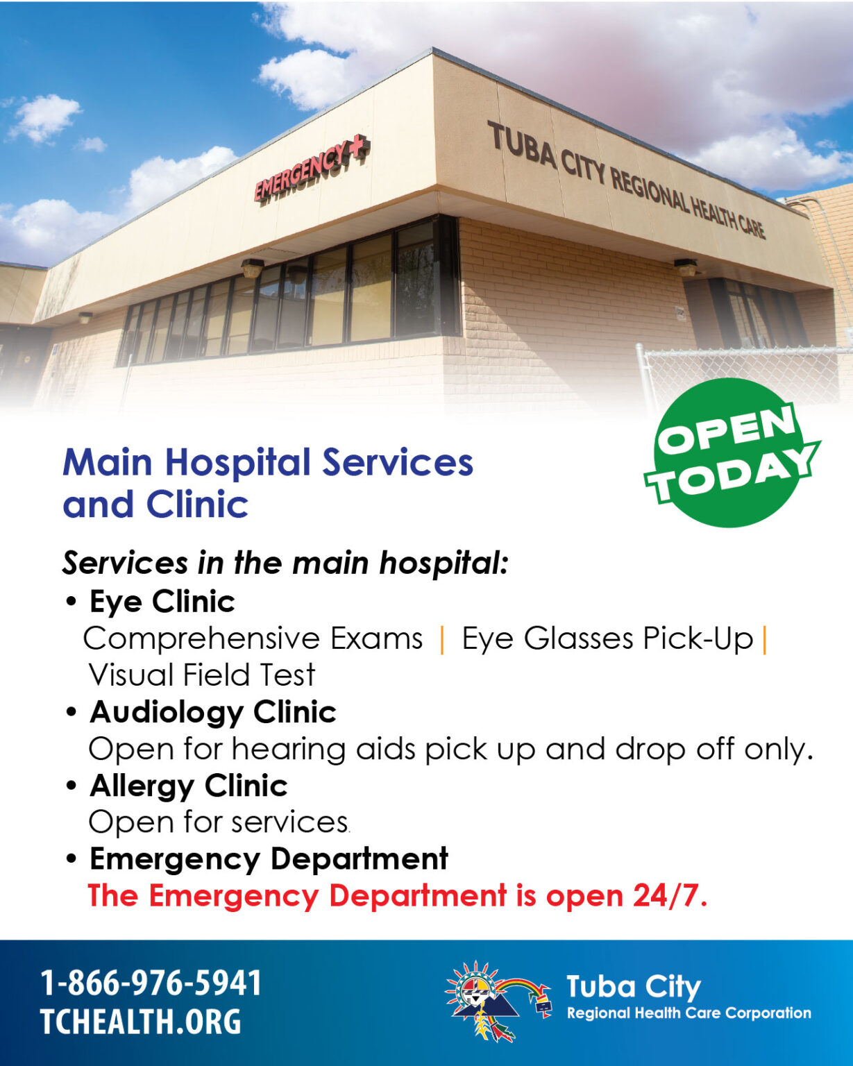 Water Contamination Incident at TCRHCC - Tuba City Regional Health Care